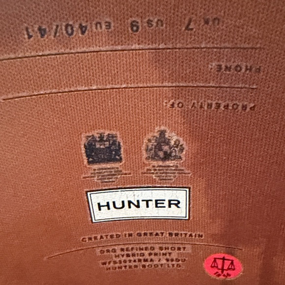 Hunter | Shoes | Hunter Mid Length Brown Leopard Print Winter Rain Snow ...